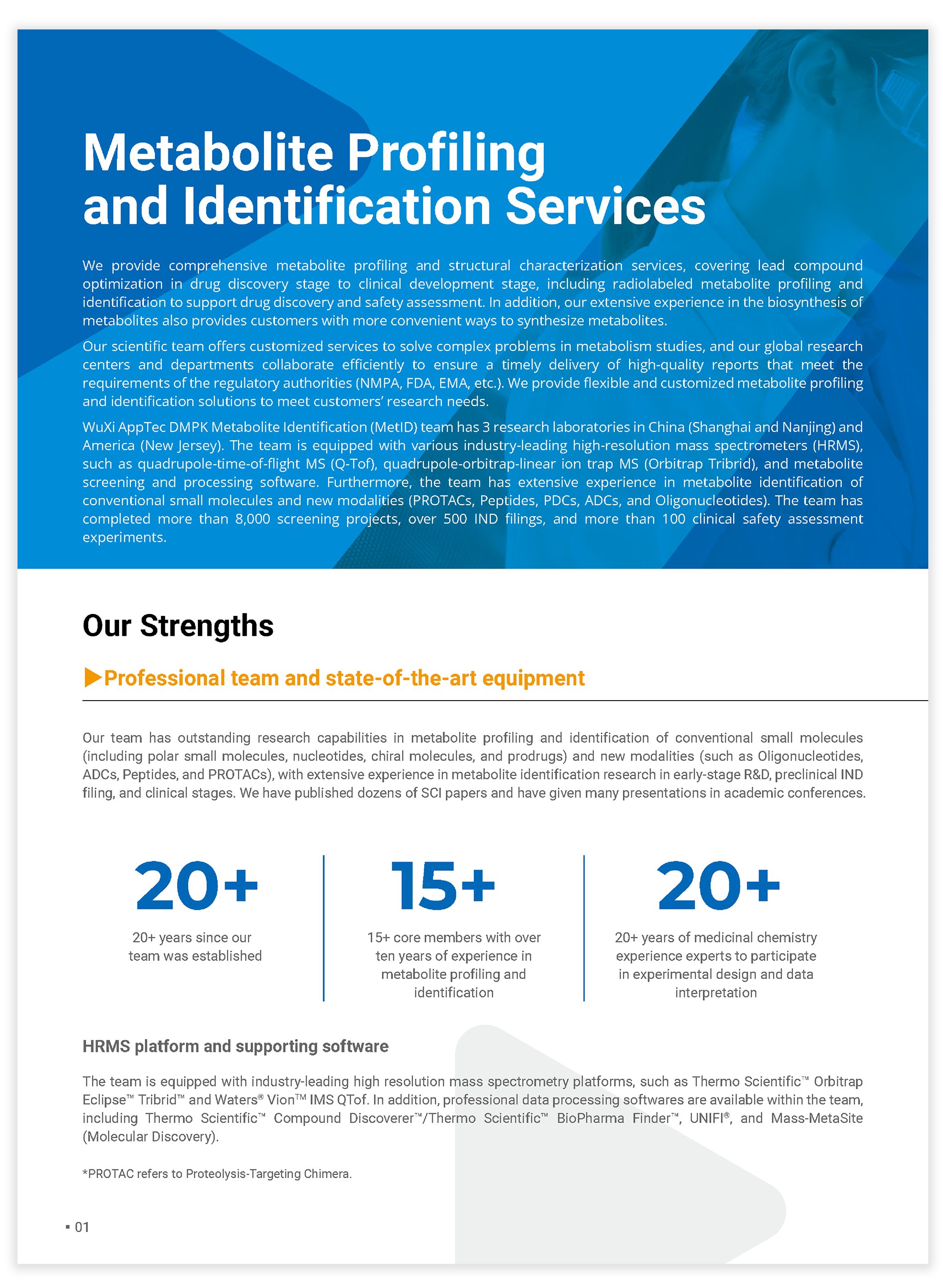 Metabolite Profiling & Identification (MetID) Services - WuXi AppTec ...